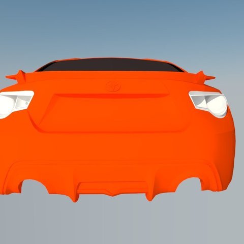Download STL file Toyota GT86 • 3D printing object ・ Cults