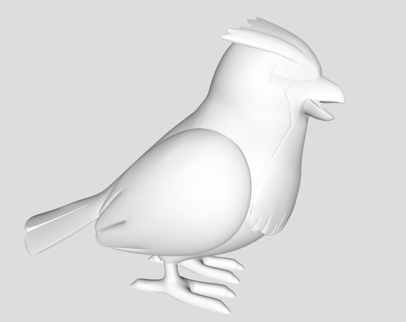 Free STL file Pidgey Pokemon EDLI3D・3D printer design to download・Cults