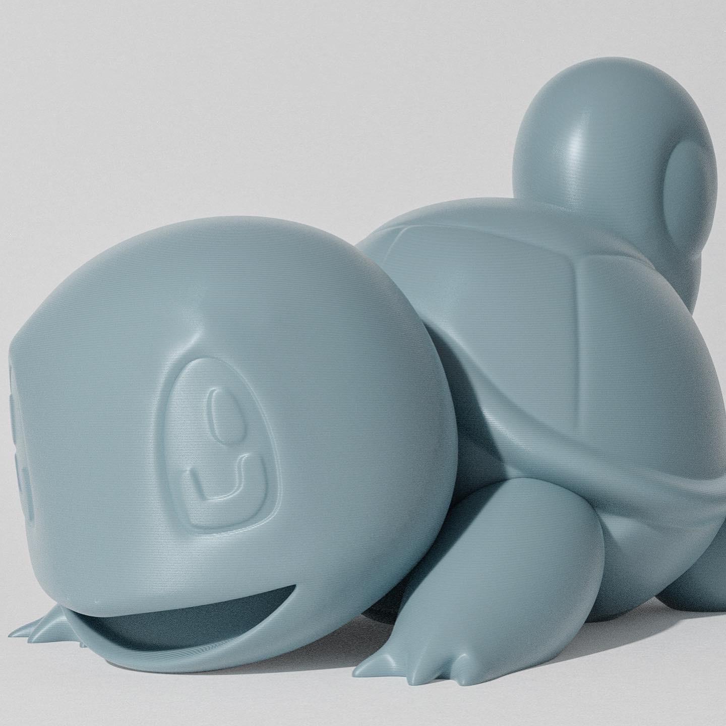 STL file SQUIRTLE 3 PACK (PART OF THE SQUIRTLE-EVO-PACK, READ ...