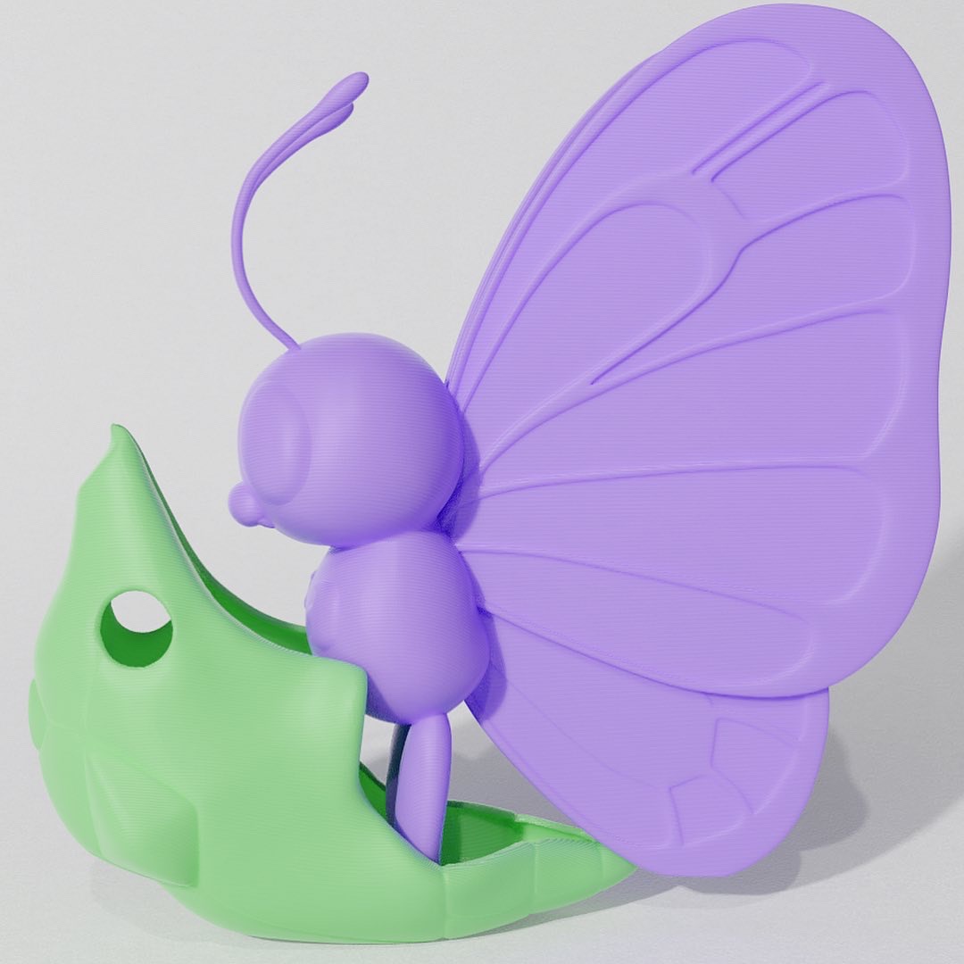 Archivo STL METAPOD 3 MODEL PACK (PART OF THE CATERPIE-EVO-PACK, READ ...