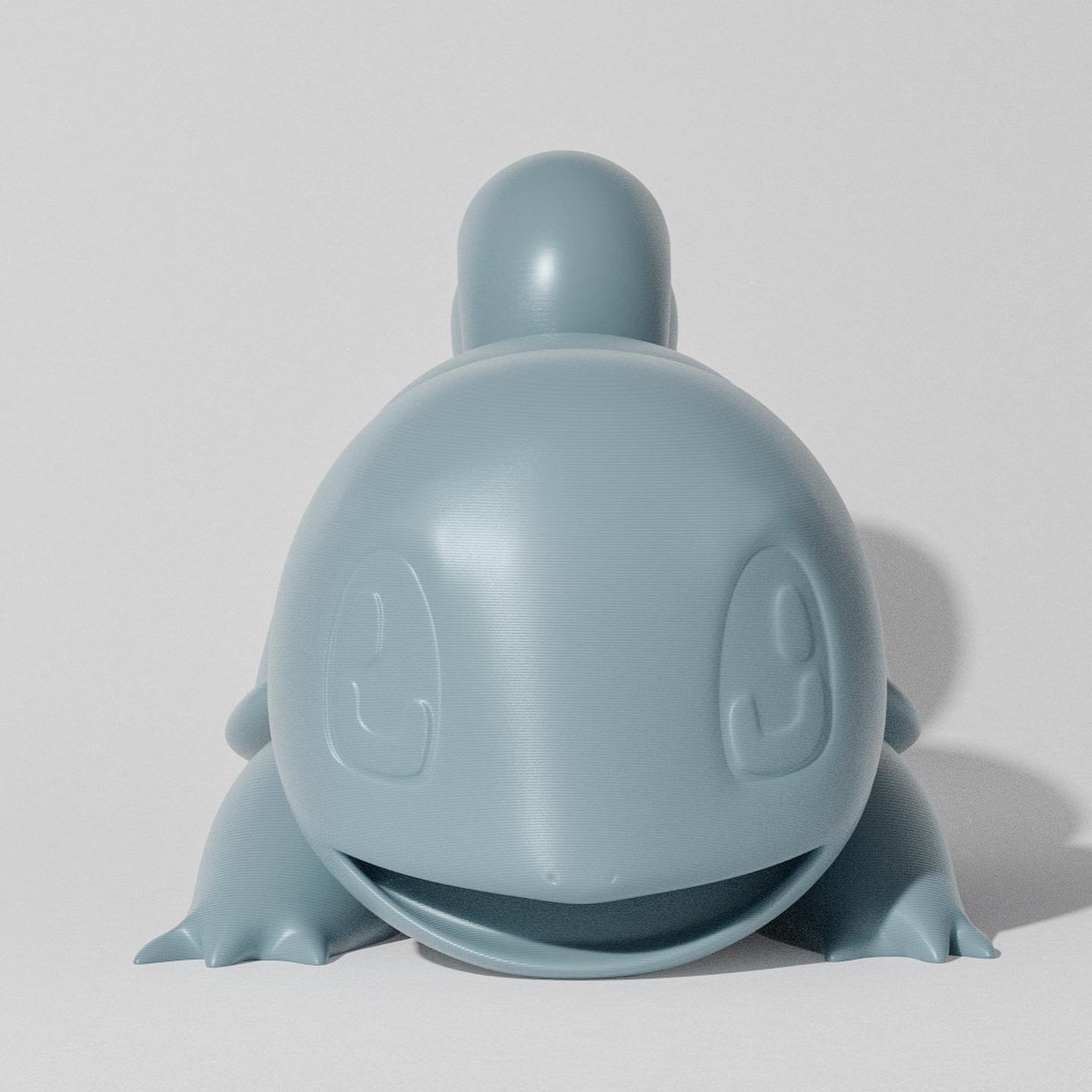 STL file SQUIRTLE 3 PACK (PART OF THE SQUIRTLE-EVO-PACK, READ ...