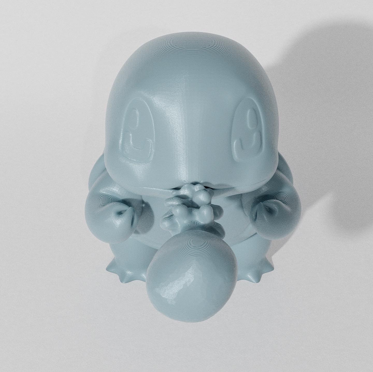 STL file SQUIRTLE 3 PACK (PART OF THE SQUIRTLE-EVO-PACK, READ ...