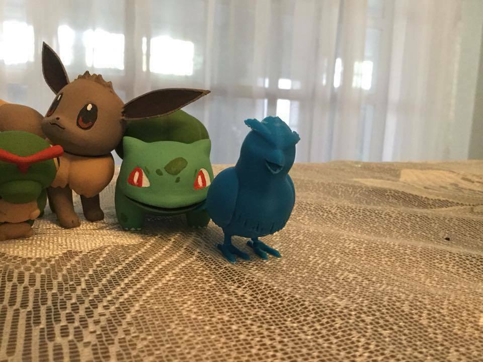 Free STL file Pidgey Pokemon EDLI3D・3D printer design to download・Cults