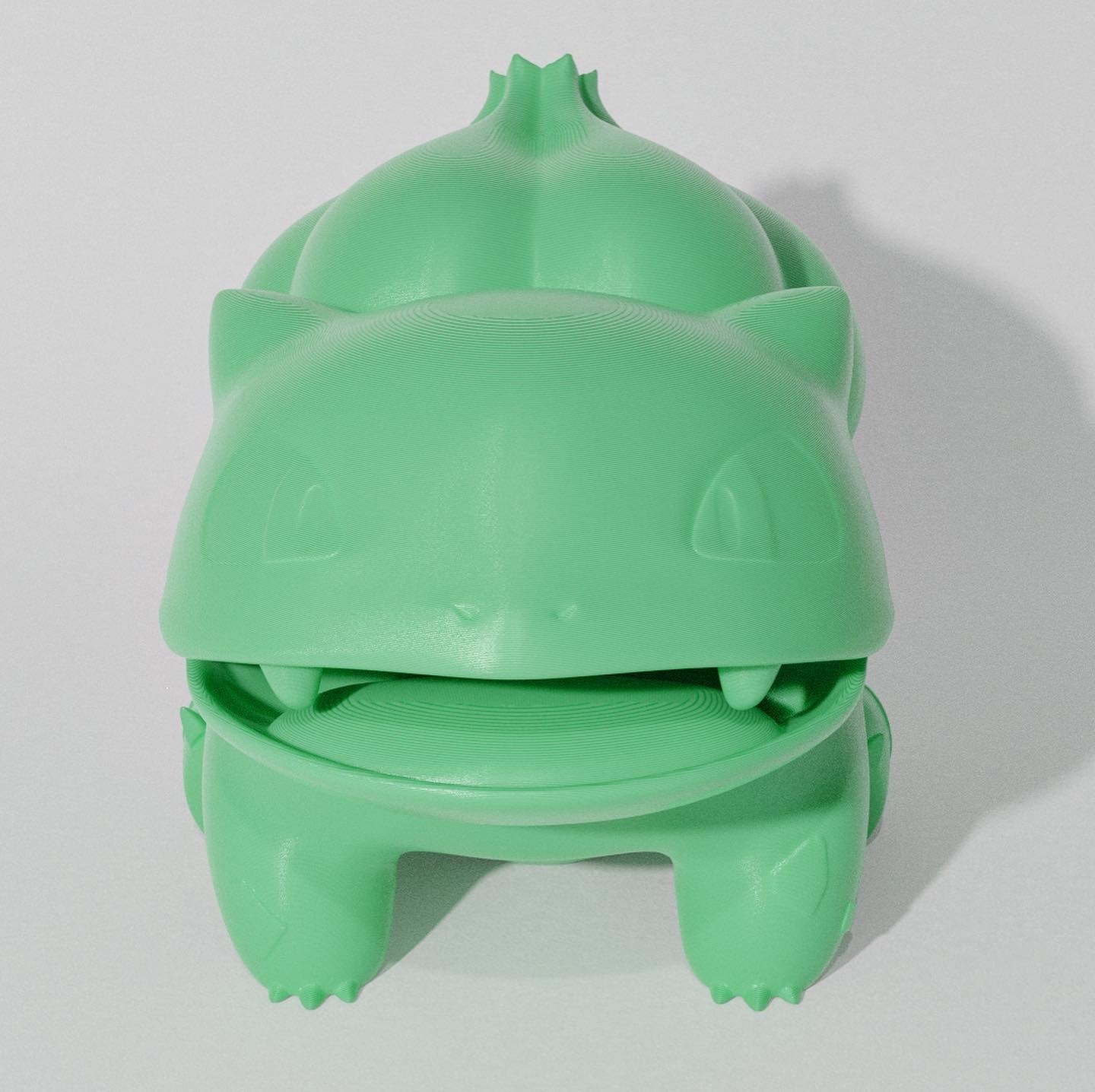 STL file BULBASAUR SITTING (PART OF THE BULBASAURPACK, AND EVOPACK ...