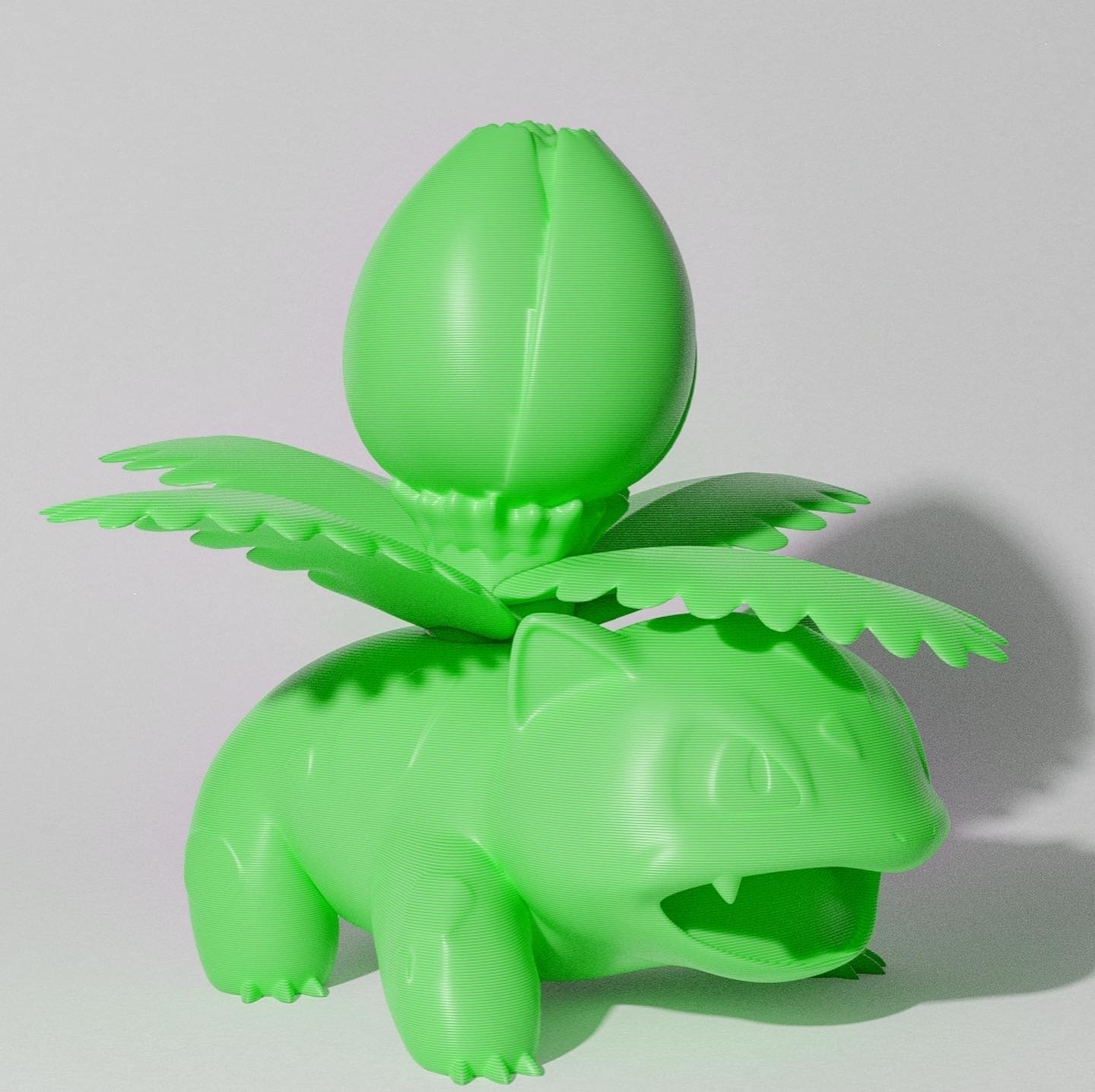 STL file IVYSAUR 3 PACK (PART OF THE BULBASAUR-EVO-PACK, READ ...