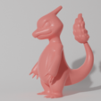 Download STL file Charmander evolution pack (9 models, 3 positions each ...