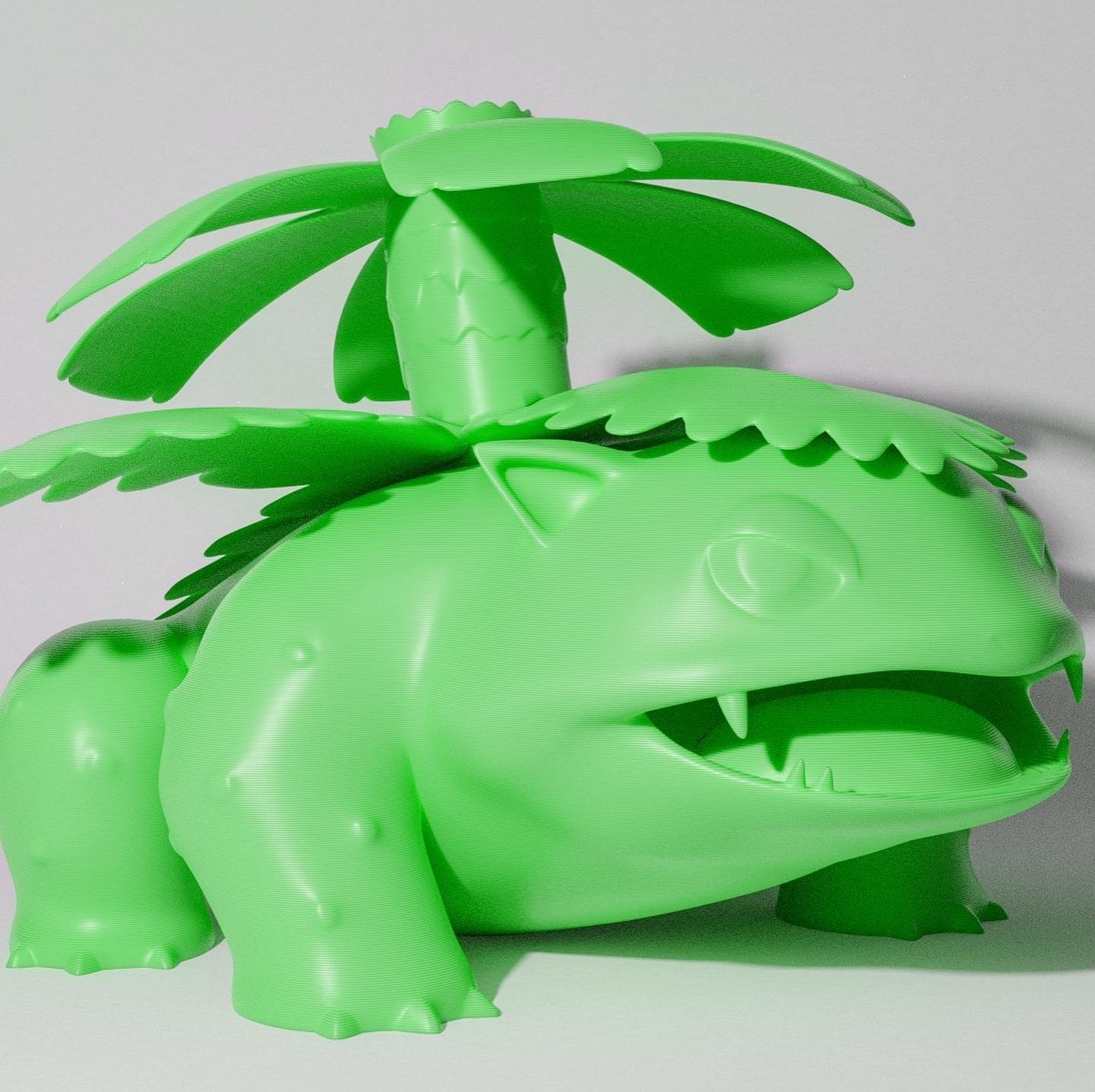 STL file VENUSAUR 3 PACK (PART OF THE BULBASAUR-EVO PACK, READ ...