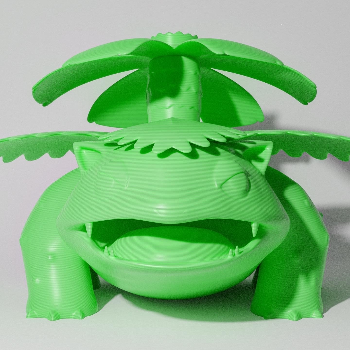 STL file VENUSAUR 3 PACK (PART OF THE BULBASAUR-EVO PACK, READ ...