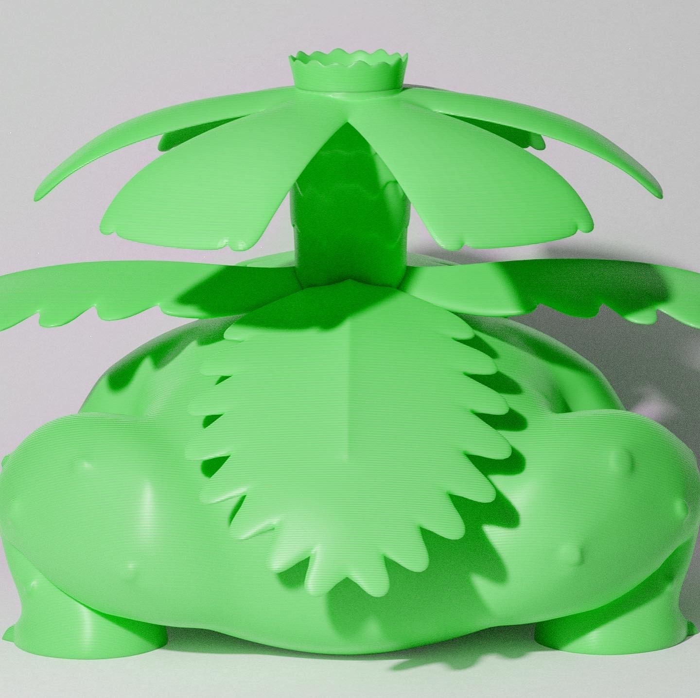 STL file VENUSAUR 3 PACK (PART OF THE BULBASAUR-EVO PACK, READ ...