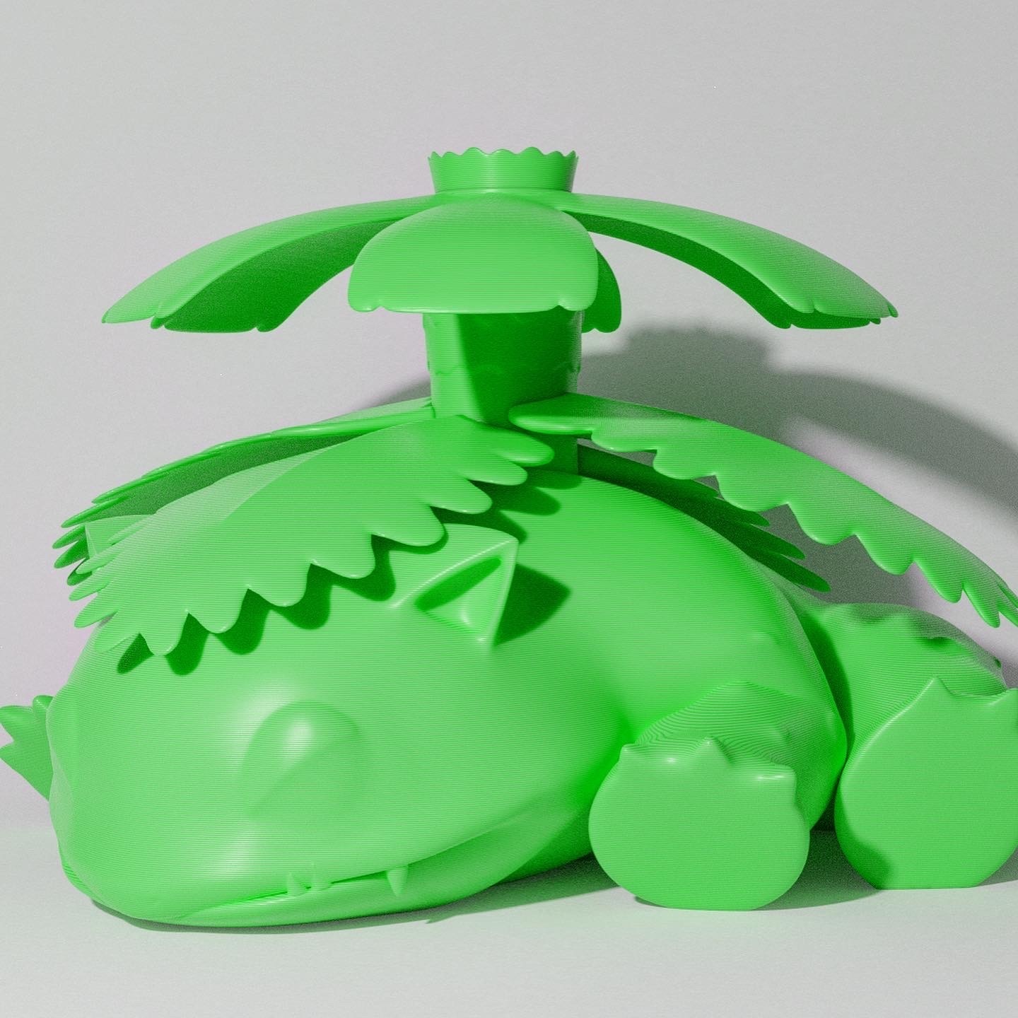 STL file VENUSAUR 3 PACK (PART OF THE BULBASAUR-EVO PACK, READ ...