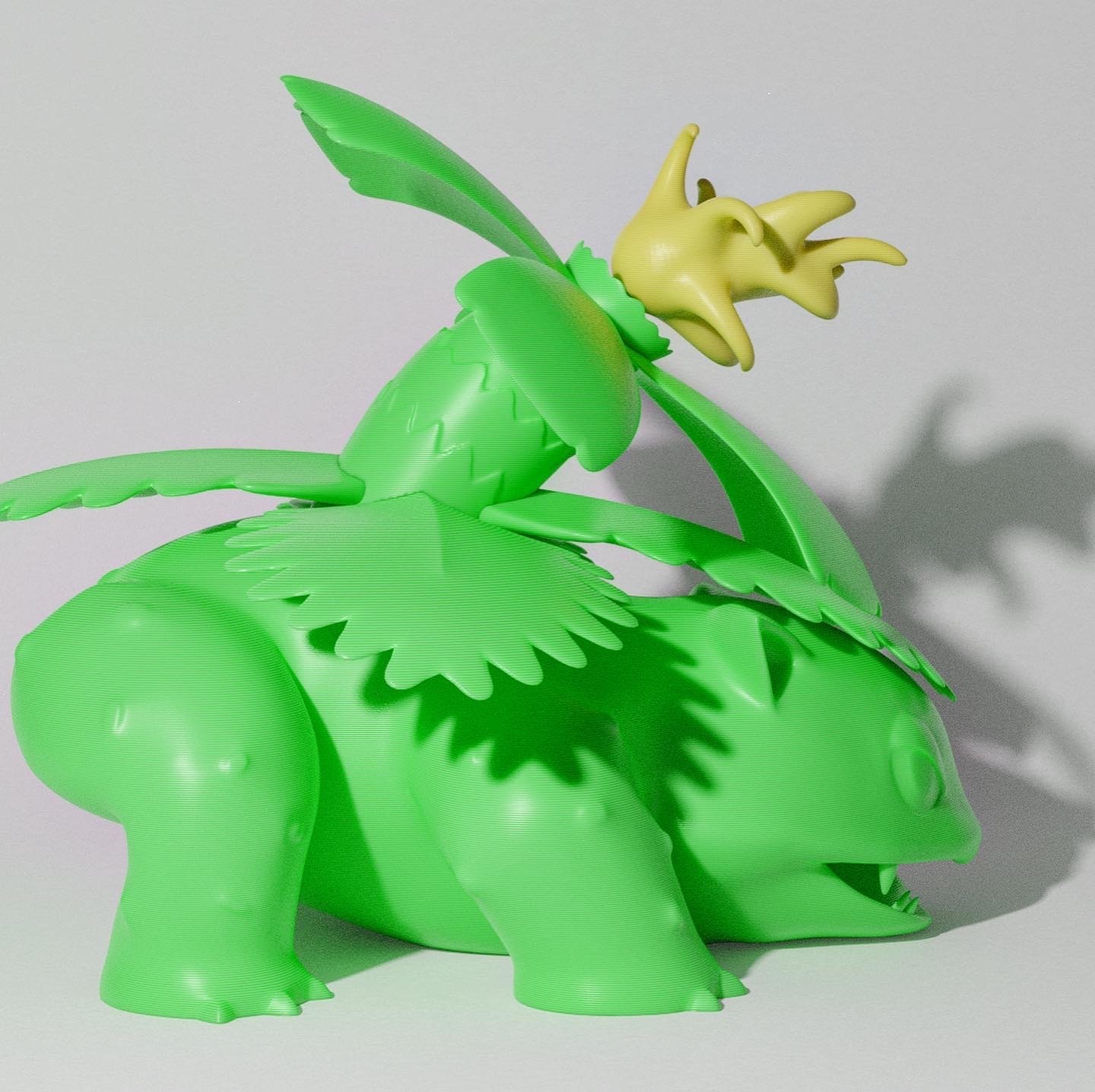 STL file VENUSAUR 3 PACK (PART OF THE BULBASAUR-EVO PACK, READ ...