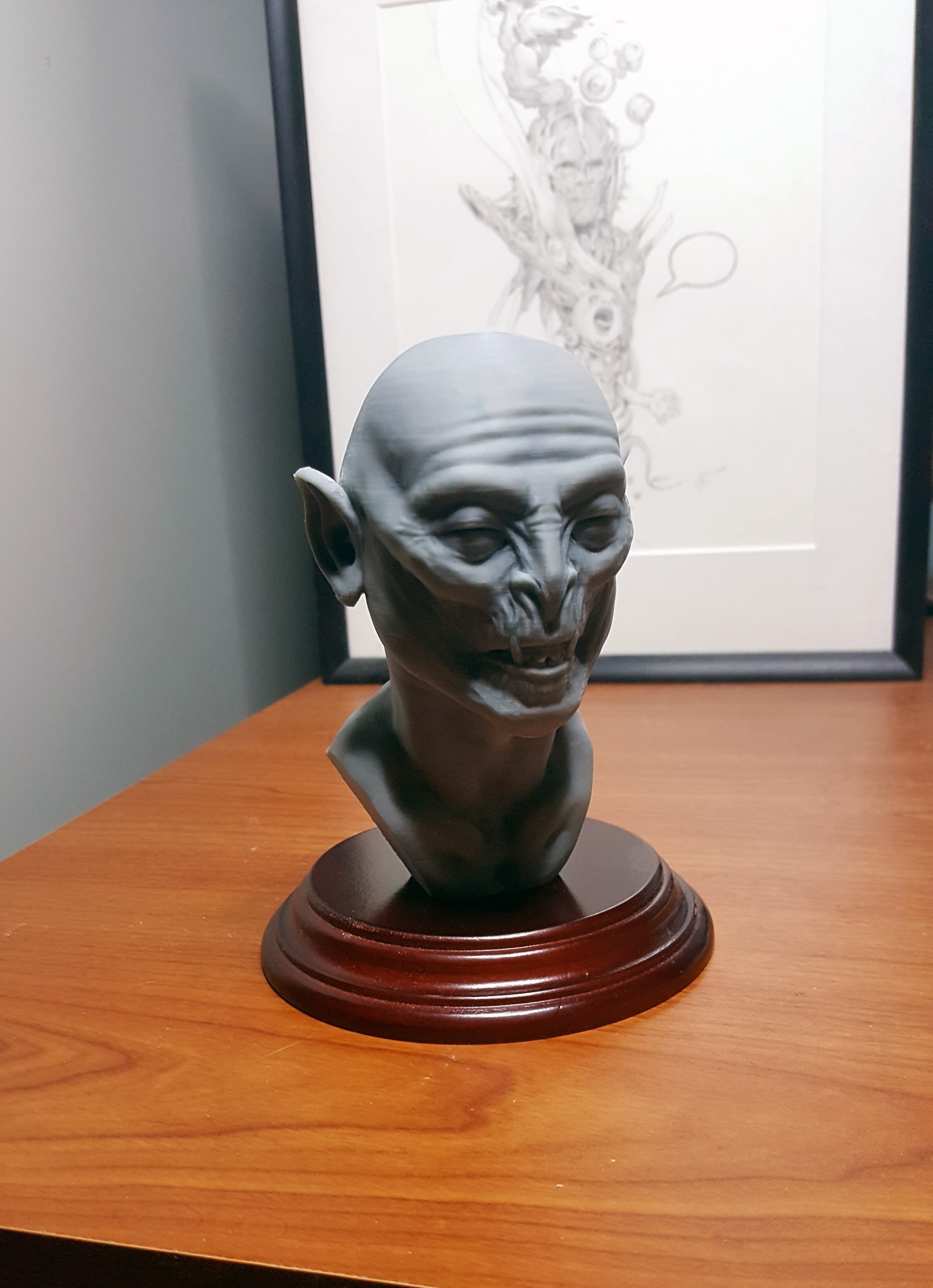 Download STL file Ancient Vampire • 3D printing model ・ Cults