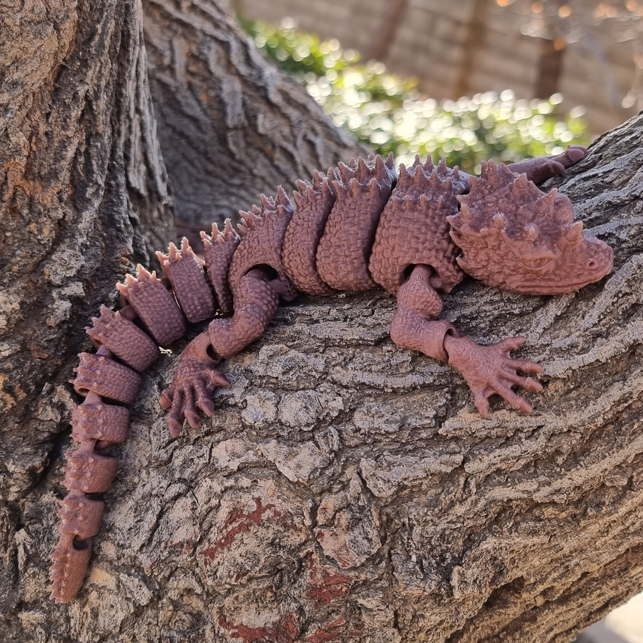 STL file Articulated Lizard No Support Print In Place・3D printer model ...