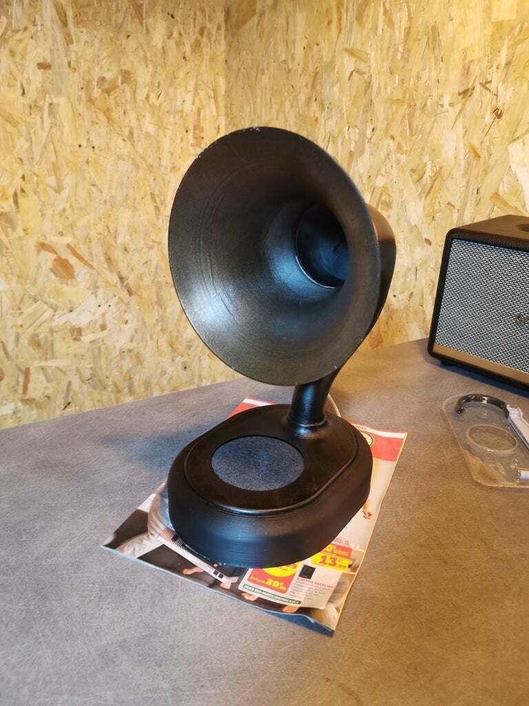 Free STL file Gramophone For Google Home Mini・3D printing design to ...