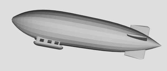 Free STL file Dirigible・3D print object to download・Cults