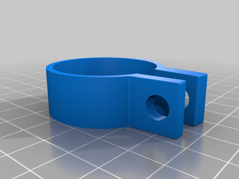Free 3D file Clamp for bike rear carrier 35mm inside dia 🗜️・3D ...