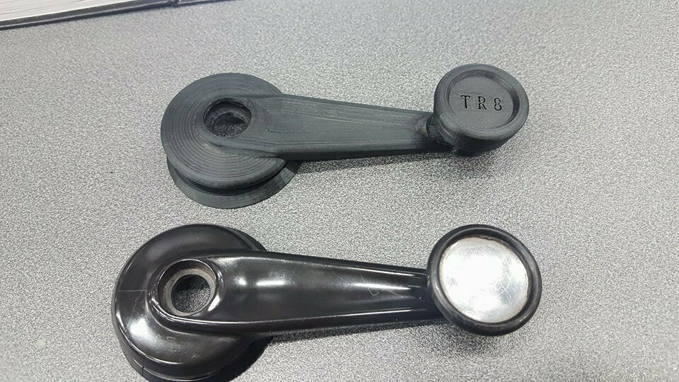 Free 3D file TR7 TR8 door furniture・3D printer model to download・Cults