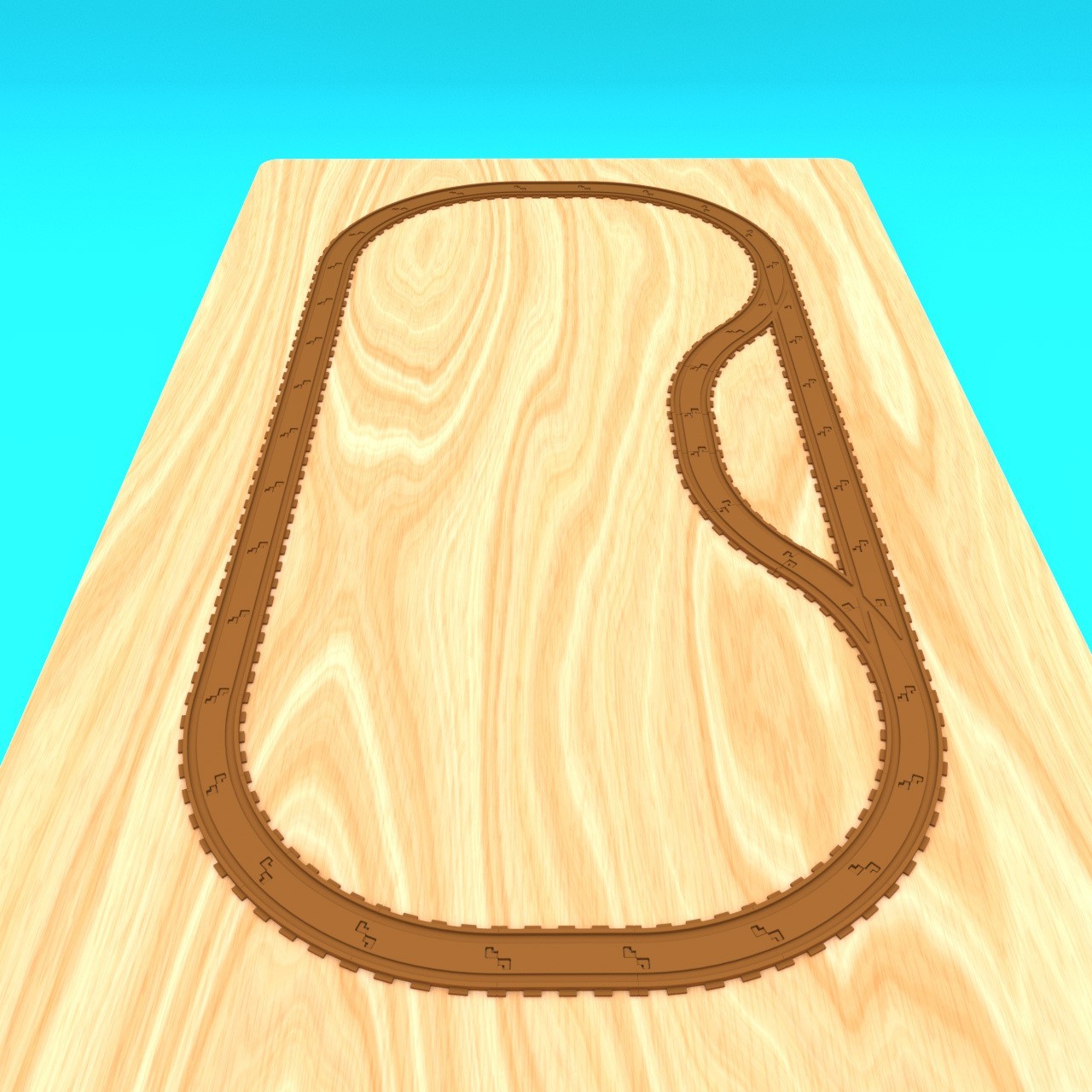 STL file SmallToys - Railway tracks - Switches・3D printable model to ...