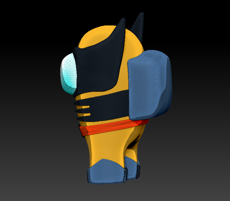 Free STL file Among Us - Wolverine・3D printable model to download・Cults