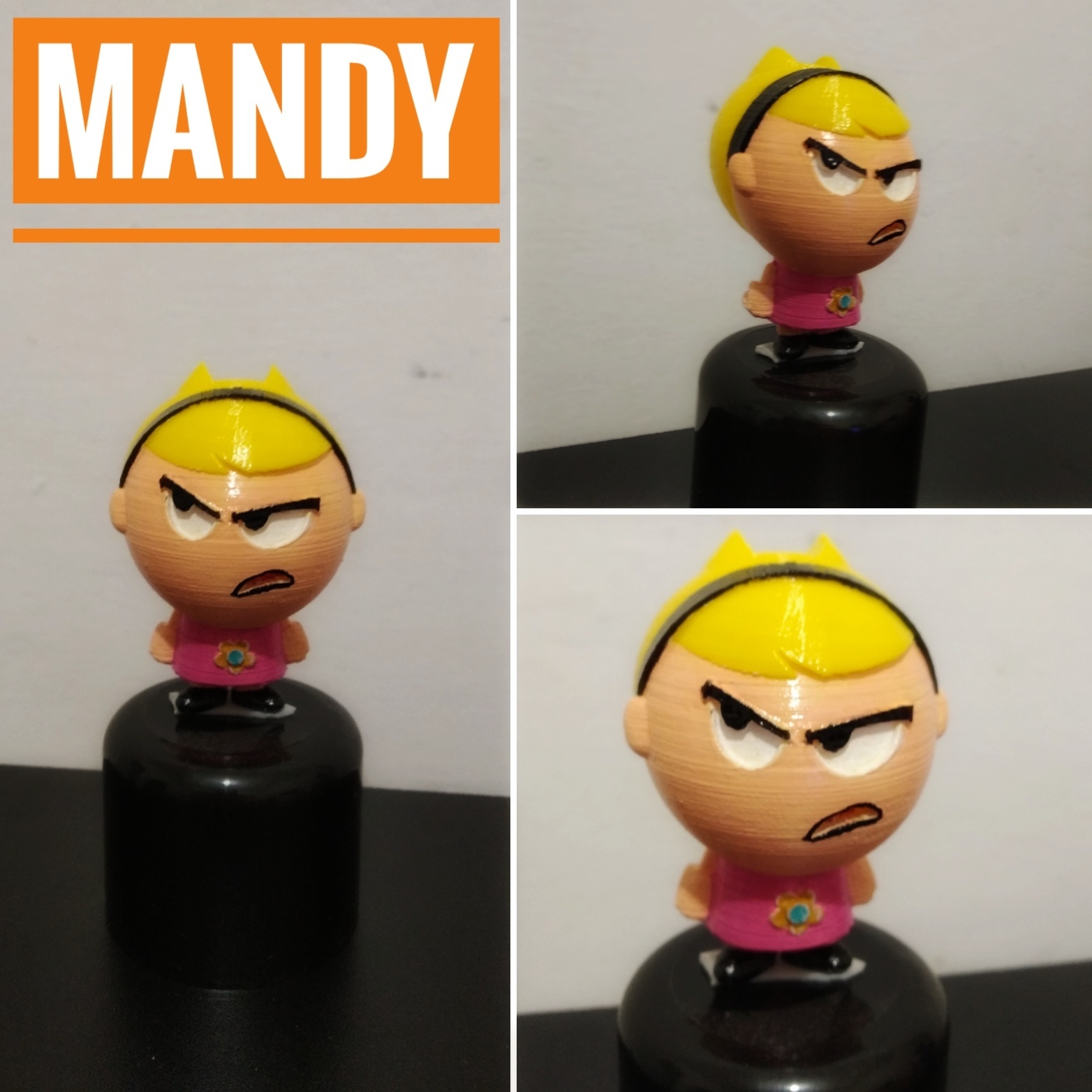 Free STL file Billy and Mandy・3D printing template to download・Cults