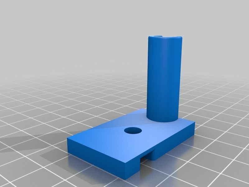 Free STL file renkforce RF1000 filament guide / tube guide・Model to ...