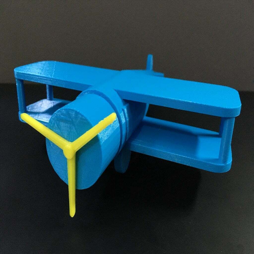 Free STL file Basic Airplane 🛩️・Template to download and 3D print・Cults