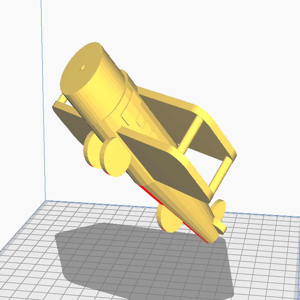 Free STL file Basic Airplane 🛩️・Template to download and 3D print・Cults