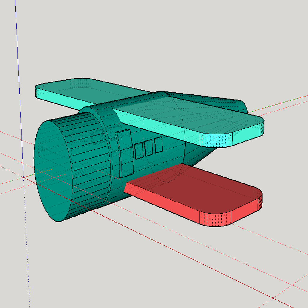 Free STL file Basic Airplane 🛩️・Template to download and 3D print・Cults