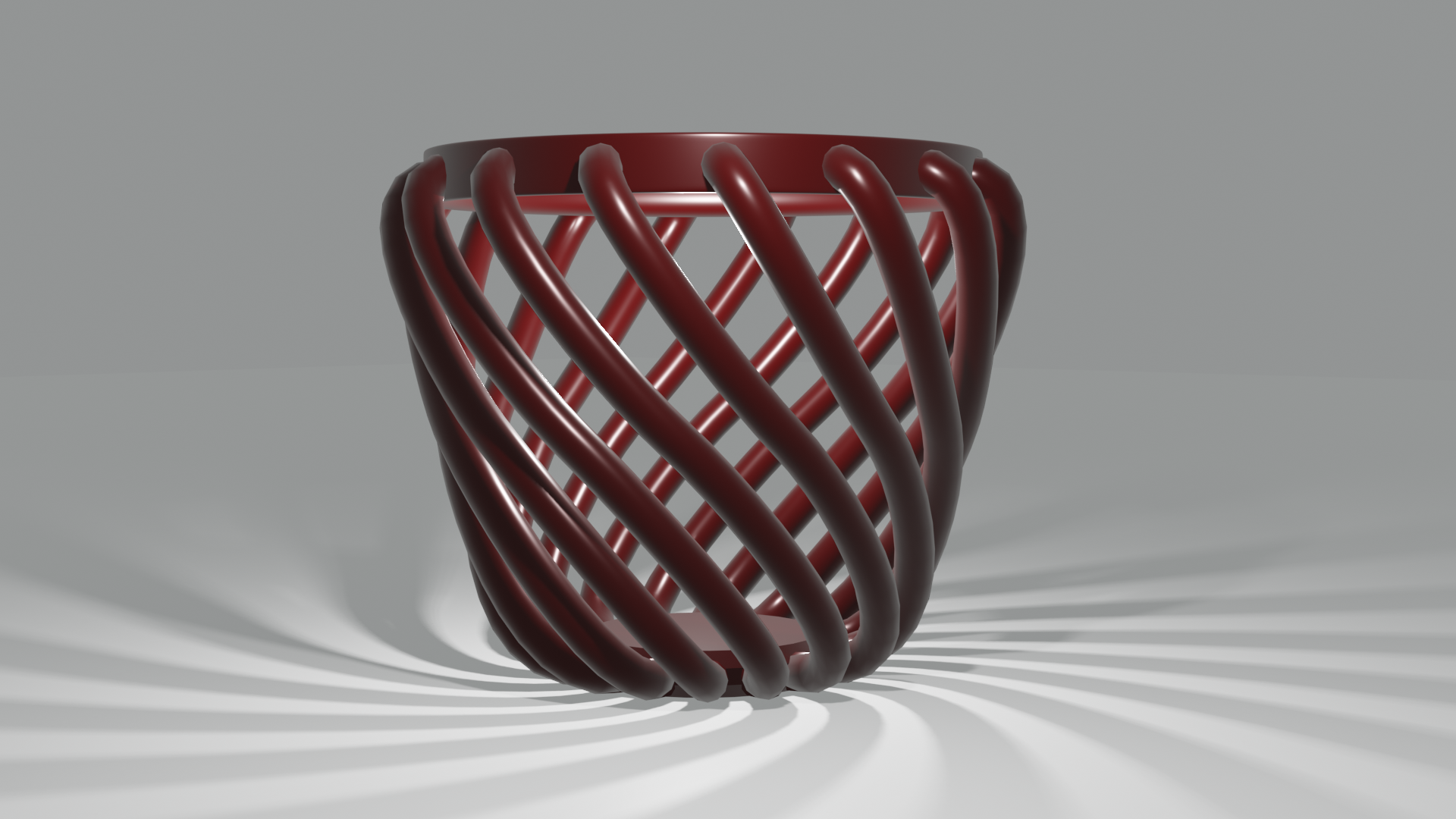 STL-Datei Wireframe vase kostenlos・3D-Druck-Modell zum herunterladen・Cults