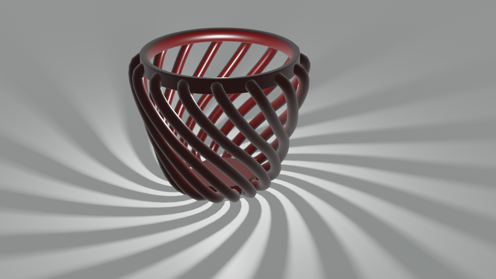 STL-Datei Wireframe vase kostenlos・3D-Druck-Modell zum herunterladen・Cults