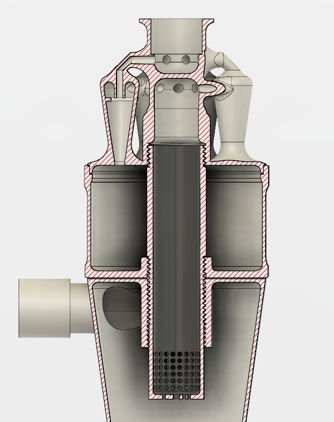 STL file 7 Head Multi Cyclone Chamber v2 (Compact Size Added) 🌀・3D ...