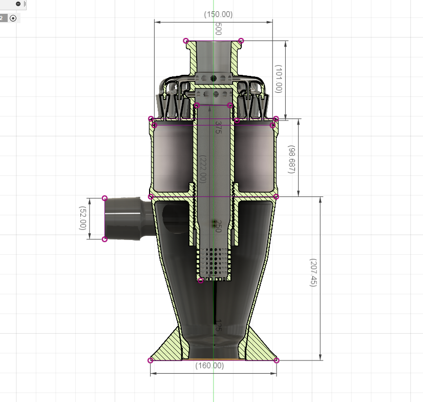 STL file 48 Head Multi Cyclone Chamber (Compact Size Added)・Design to ...