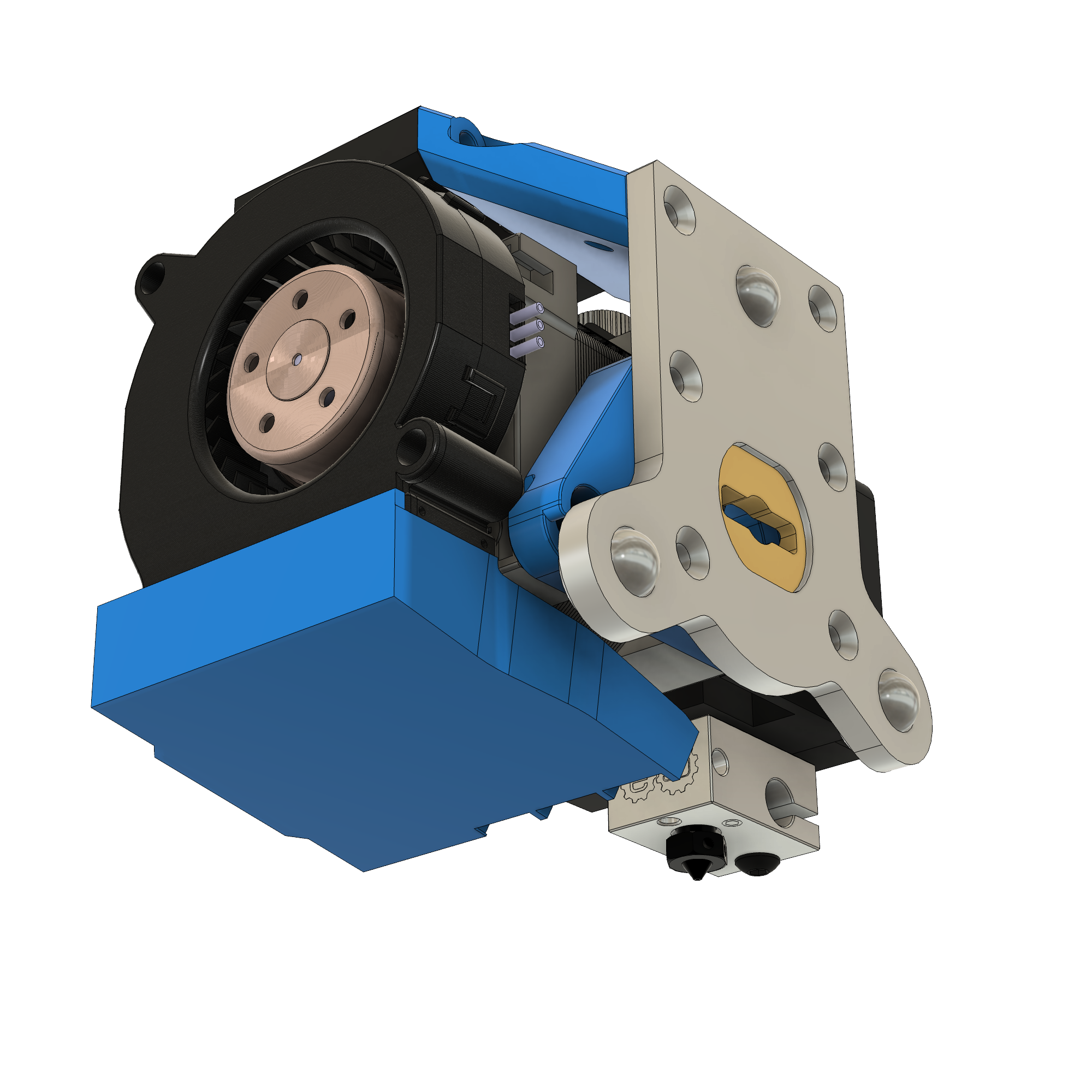 STL file E3D's Toolchanger - TOOL: Hemera - STOCK ebm papst fanshroud ...