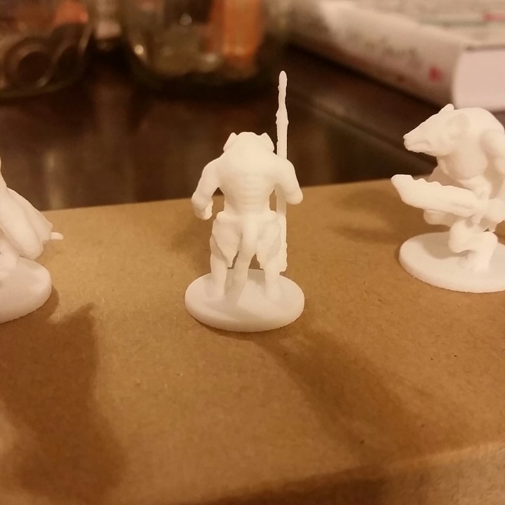 Free STL file Rat Warrior・3D printing idea to download・Cults