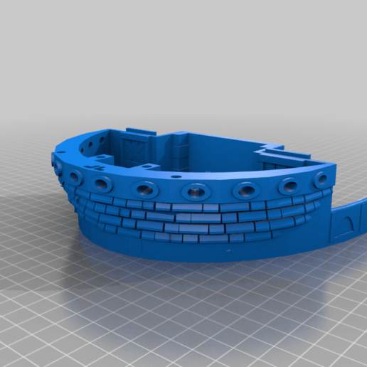 Download free 3D printing templates Supportless Dwarf Airship ・ Cults