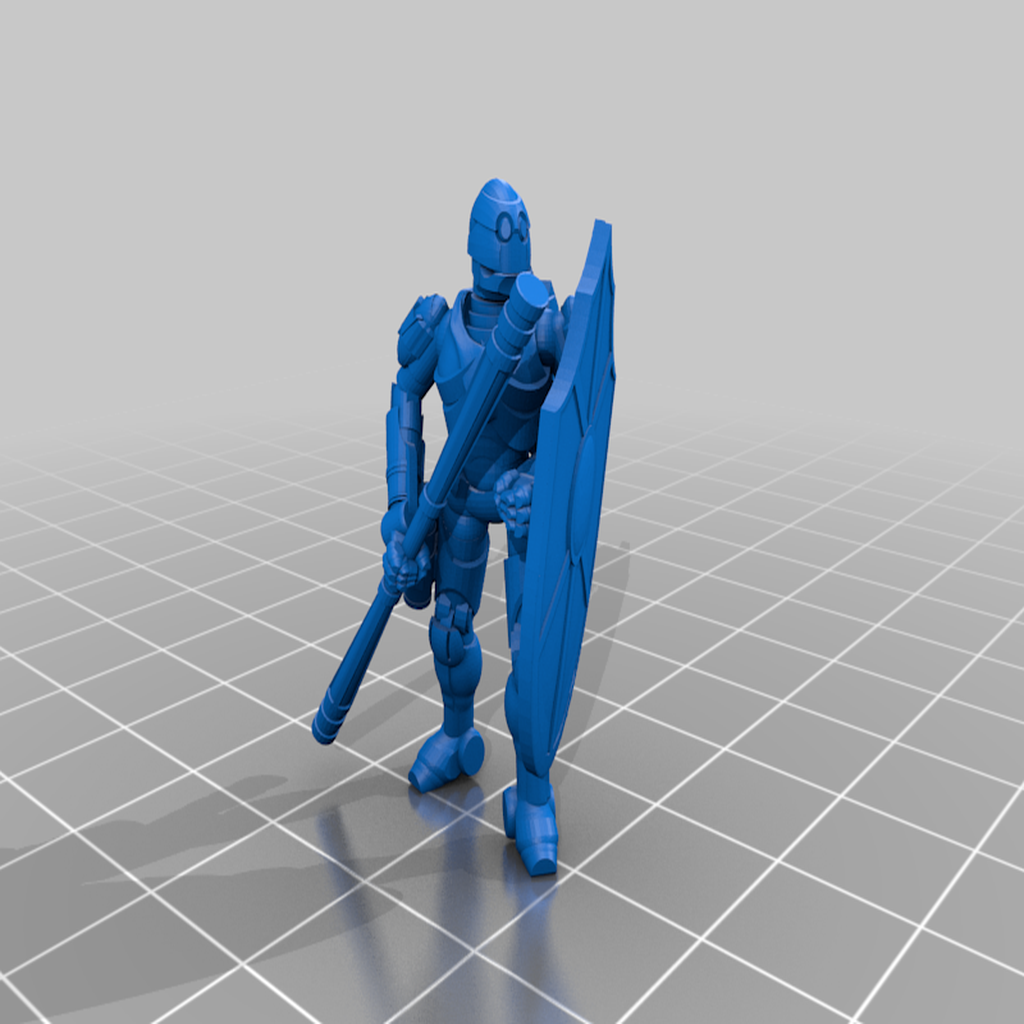 Free STL file Guardian Bot・3D print design to download・Cults