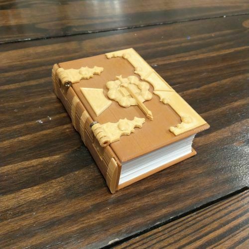 STL file Secret Lock Book of the Dead 🔒・3D print design to download・Cults
