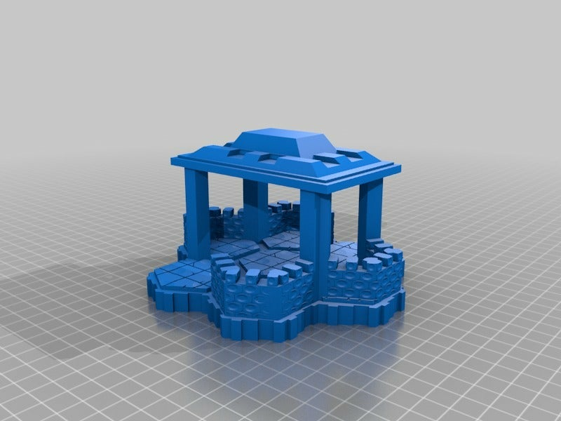 Free STL file Locking Hex Terrain Stone Fort 🔪・3D printing idea to ...