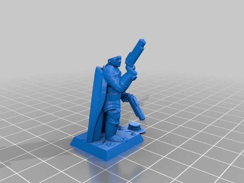 Free STL file Marshall the Marshal・3D printer design to download・Cults