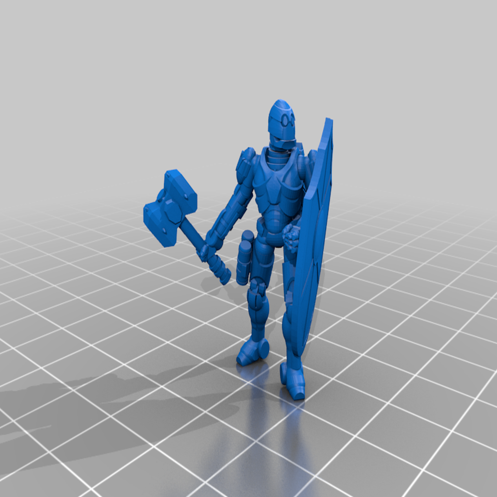 Free STL file Guardian Bot・3D print design to download・Cults