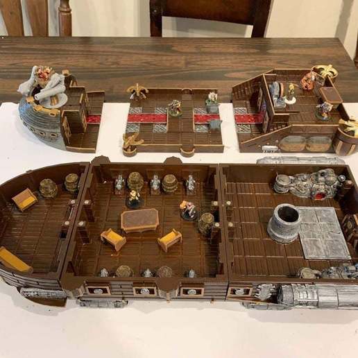 Download free 3D printing templates Supportless Dwarf Airship ・ Cults