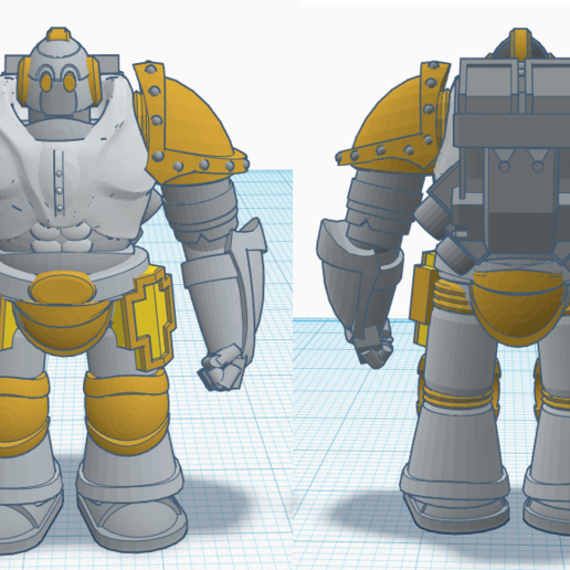 Download free STL file Modular Space Soldier Boy • 3D printing template ...