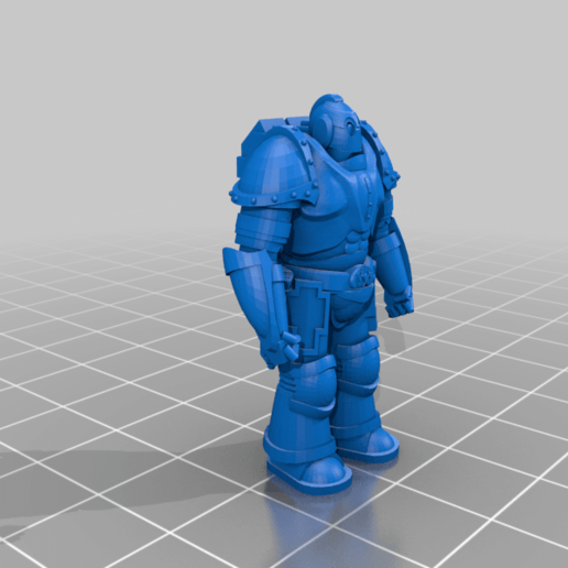 Download free STL file Modular Space Soldier Boy • 3D printing template ...