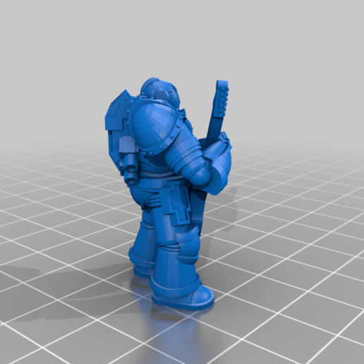 Download free STL file Modular Space Soldier Boy • 3D printing template ...