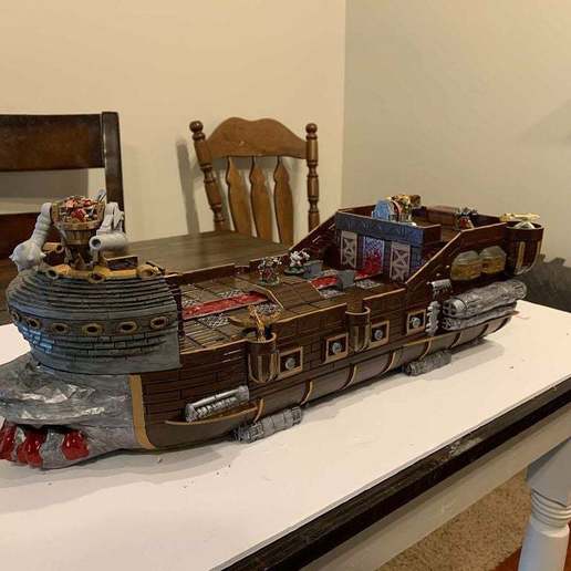 Download free 3D printing templates Supportless Dwarf Airship ・ Cults