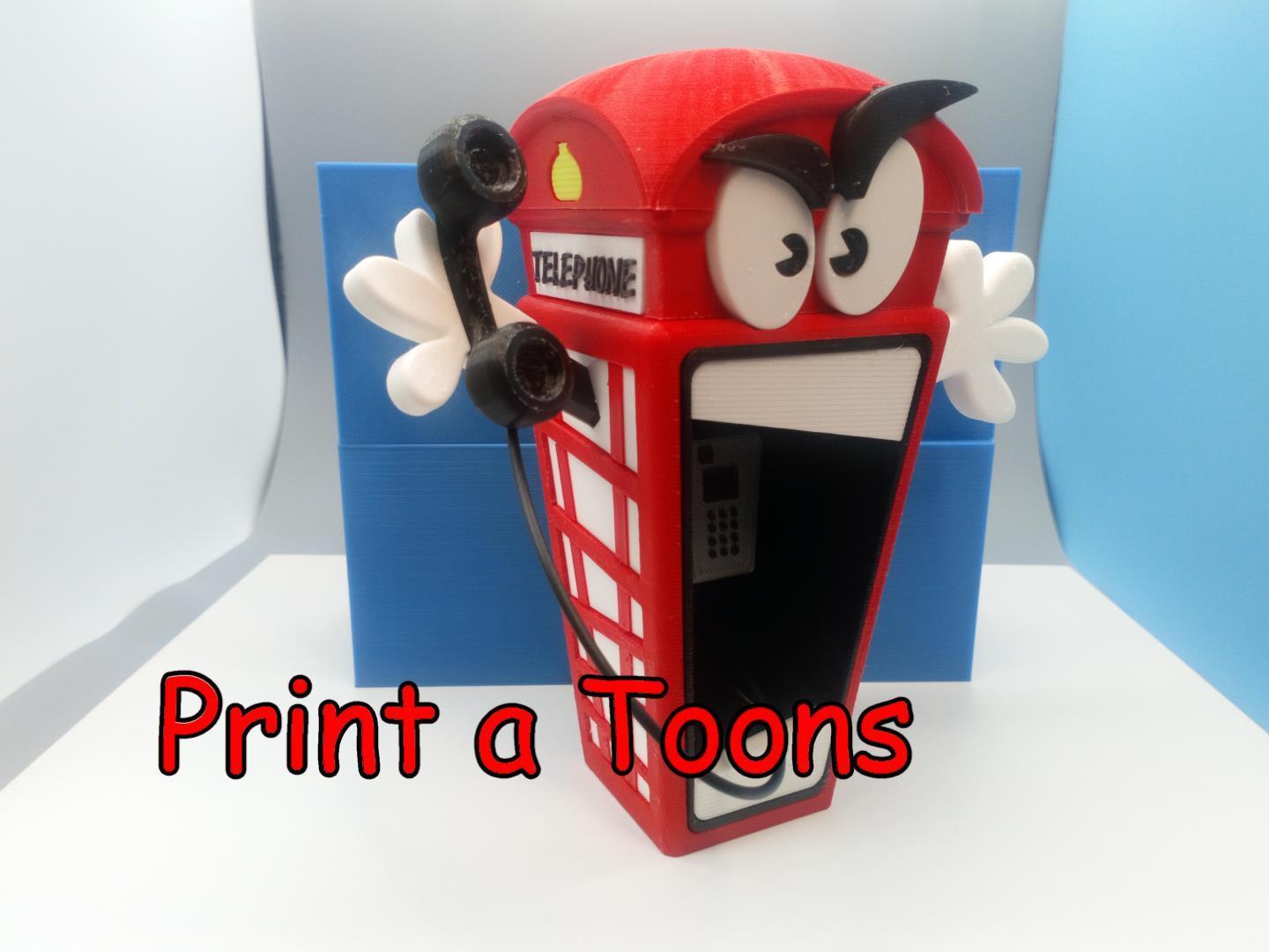 STL file Barry Booth - Print a Toons 📞・3D printing design to download・Cults