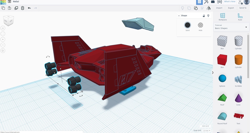 Archivo 3D gratis Blue Falcon de F-Zero GX 🎲・Objeto imprimible en 3D ...