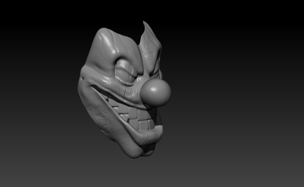 Free STL file Clown Mask・3D printer model to download・Cults