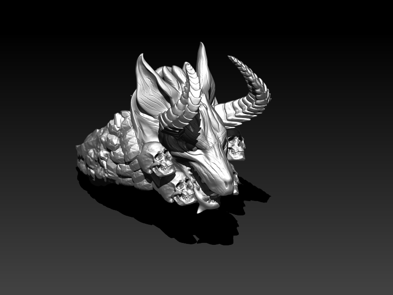 Archivo STL gratis Anillo lobo Infernal・Modelo para descargar y ...