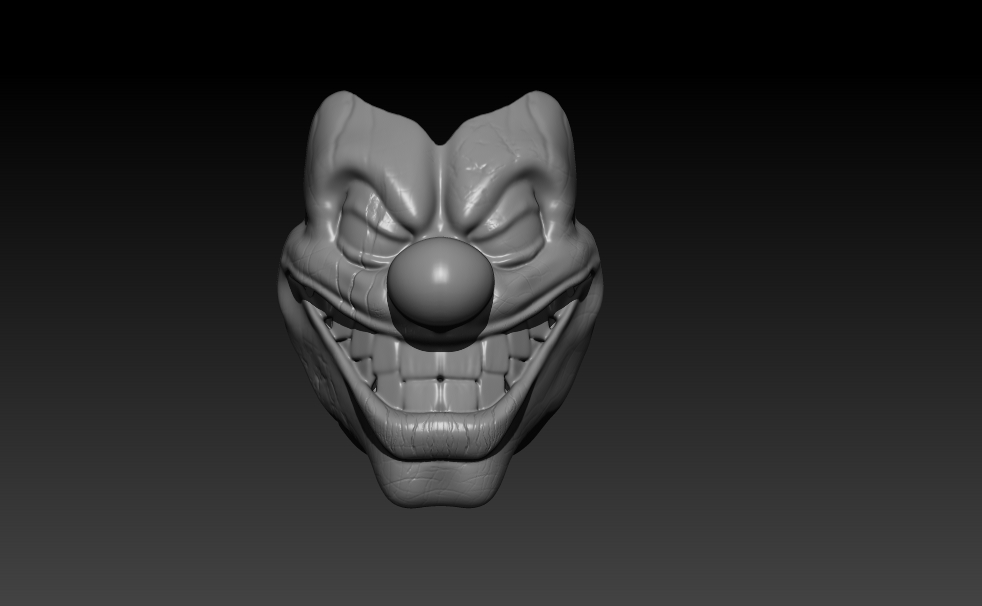 Free STL file Clown Mask・3D printer model to download・Cults